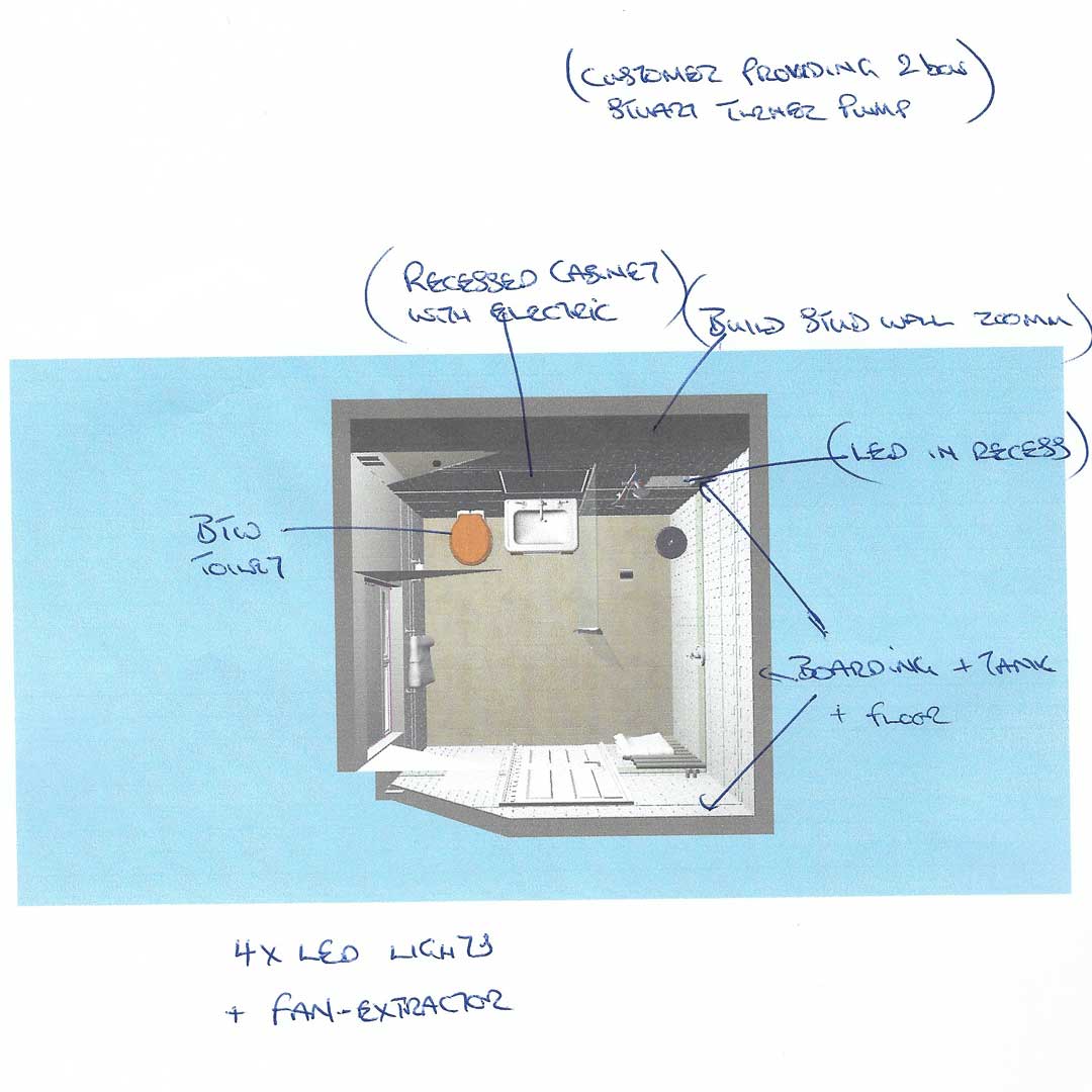 Walk In Shower - Hungerford Bathrooms